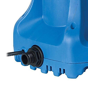 Little Giant APCP-1700 Automatic 1700 GPH Swimming Pool Cover Submersible Water Pump, 1/3-HP, 115V (2 Pack)