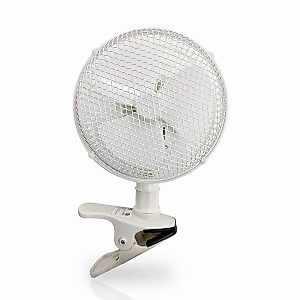 Optimus F-0702 Indoor Plug-in Fan, Household, White