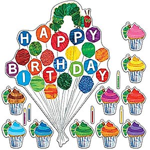 Carson Dellosa The Very Hungry Caterpillar Birthday Bulletin Board Set (110201)