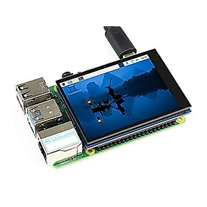 XYGStudy for Raspberry Pi 2.8inch IPS Capacitive Touch Screen DPI LCD Resolution 480×640 Display I2C Interface Compatible with Raspberry Pi 4B/3B+/3B/2B/Zero/Zero W WH