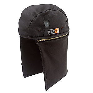 N-Ferno unisex-adult 6885 Hard Hat Winter Liner, FR Rated, Versatile Wear,Black,12.5 x 0.8 x 13.5 Inch