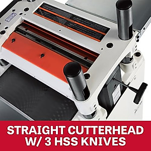 JET 15-Inch Planer, 3 High-Speed Steel Knives, 3 HP, 230V 1Ph (Model JWP-15B)