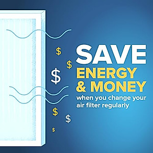 Filtrete 18x18x1 AC Furnace Air Filter, MERV 12, MPR 1500, CERTIFIED asthma & allergy friendly, 3 Month Pleated 1-Inch Electrostatic Air Cleaning Filter, 6-Pack (Actual Size 17.81x17.81x0.78 in)