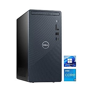 Dell Inspiron 3910 Business Desktop Computer, 12th Gen Intel Core i5-12400, Windows 11 Pro, 16GB RAM, 512GB SSD, Wi-Fi 6, Bluetooth, Intel UHD Graphics, Plain DVD+/-RW
