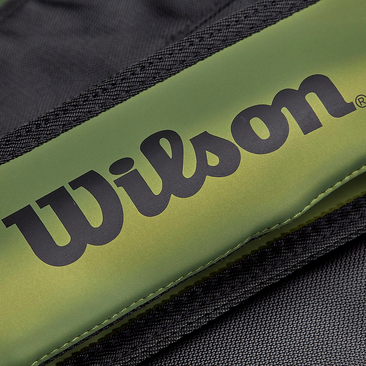 WILSON Blade V8 Super Tour Tennis Racket Bag - Green/Black, Holds up to 9 Rackets