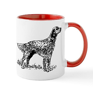CafePress English Setter Mugs Ceramic Coffee Mug, Tea Cup 11 oz