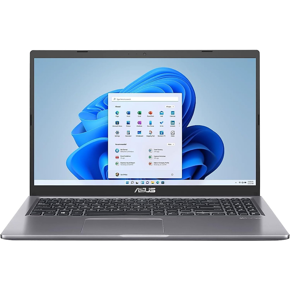 ASUS Vivobook 15 Laptop, 15.6" FHD Touchscreen, Intel Core i5-1135G7, 12GB RAM, 1TB PCIe SSD, Webcam, Wi-Fi 5, Numeric Keypad, Windows 11 Home, Grey + Accessories