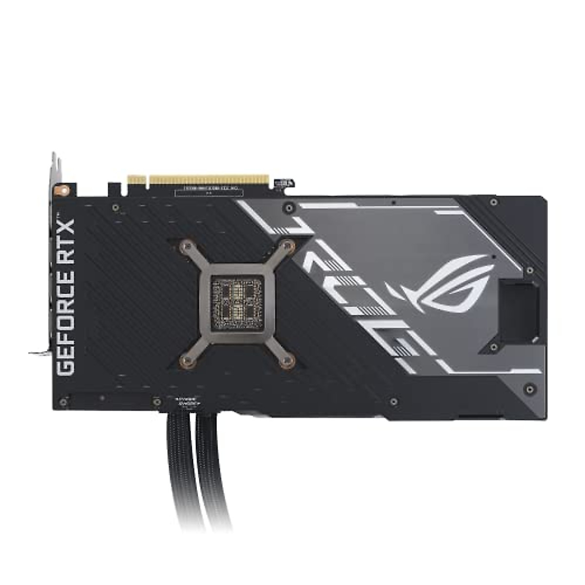 ASUS ROG Strix LC NVIDIA GeForce RTX™ 4090 OC Edition Gaming Graphics Card (PCIe® 4.0, 24 GB GDDR6X, HDMI® 2.1, DisplayPort™ 1.4a, Full-Coverage Cold Plate, 240 mm Radiator, 560mm tubing)