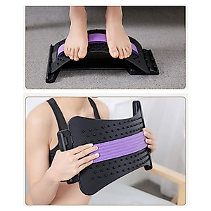 LSRRYD Lumbar Support Brace Back Support Brace Posture Corrector for Pain Relief and Injury Prevention for Men and Women (Color : Green)