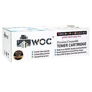 WORLDS OF CARTRIDGES Remanufactured Toner Cartridge Replacement for HP Q2670A (308A / 311A) (Black) for Use in Color Laserjet 3500 / 3550 / 3700