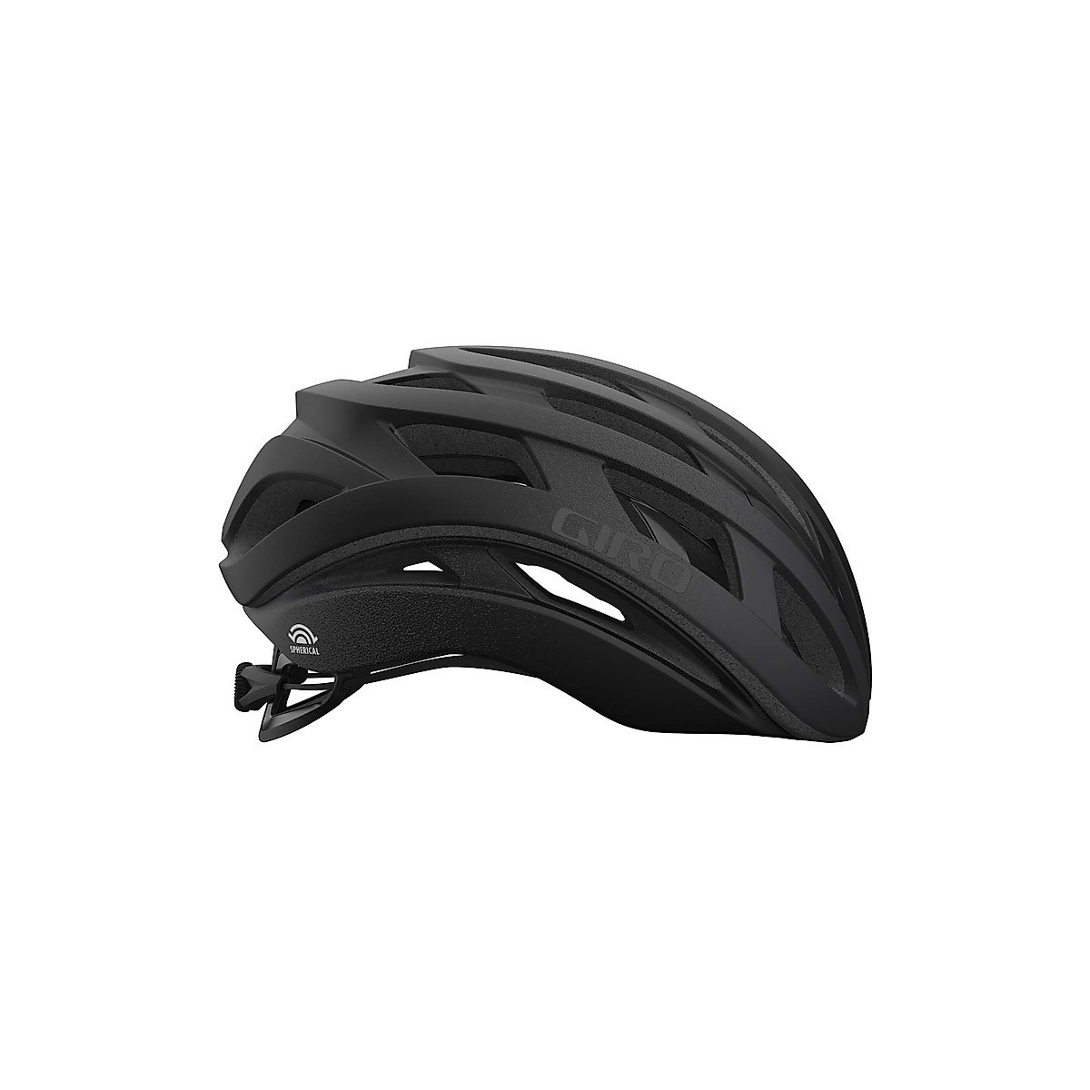Giro Helios Spherical Adult Road Cycling Helmet - Matte Black Fade (2022), Medium