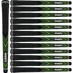 Yamato Innovative Golf Grips 13 Pack Midsize/Standardsize Golf Club Grips, All-Weather Firm Control And High Performance Grips Provides Superior Comfort And Responsiveness,4 colors Available