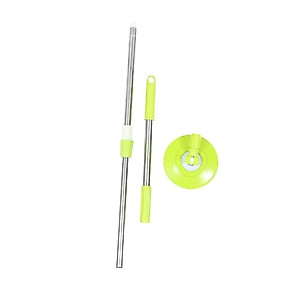 BCOATH 1 Set Mop Pole Mopping Replacement Rotating Mop Rod Floor Cleaner Mop Handle Mop Rod Mop Accessory Rod Rotary Mop Rod Commercial Mop Turnicate Kit Mops Green Plastic