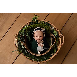 Twinkle Nest Baby Wrap. Set of 3 Newborn Photography Wraps. Baby Swaddle or Blanket for Newborn Photography Props. Waffle Knit Baby Wraps. Baby Photoshoot Props for Boy or Girl. Baby Registry Gift.