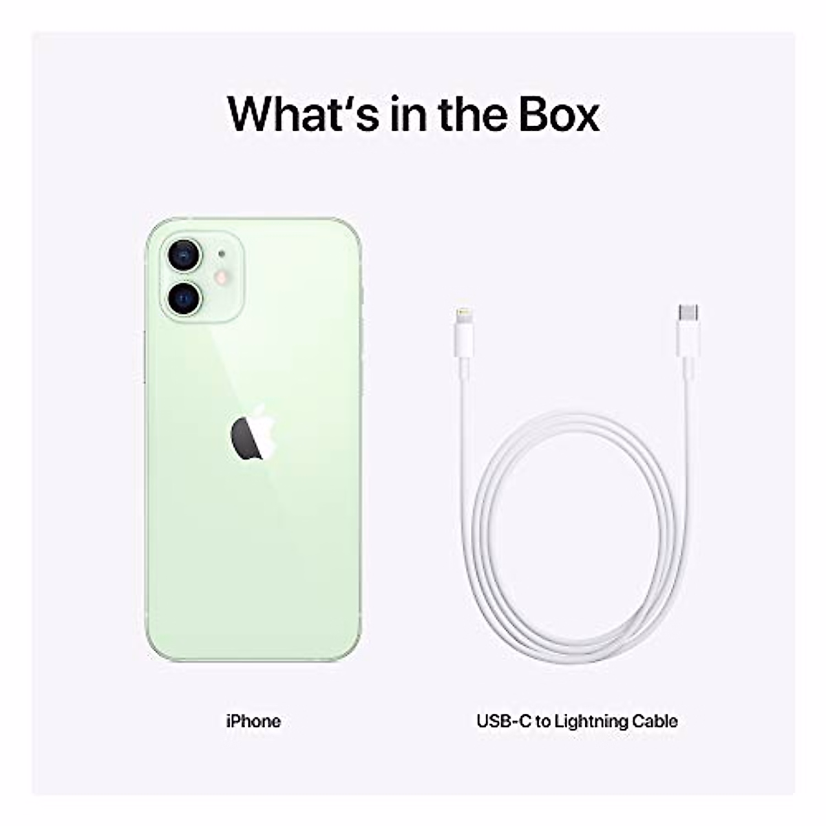 Apple iPhone 12 (128GB, Green) [Locked] + Carrier Subscription