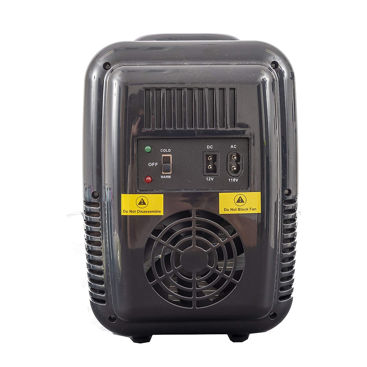 Stand Up Desk Store Portable Mini Fridge Cooler and Warmer - Compatible with AC, USB, and 12V Cigarette Lighter Plugs