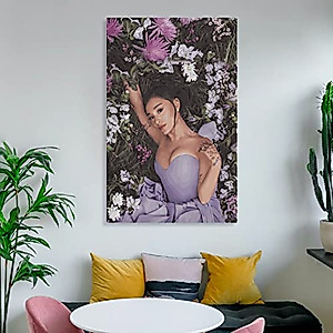 BIVEE Ariana Singer Grande Poster 08x12inch(20x30cm) Decorative Painting Canvas Wall Art Living Room Posters And Prints Unframed Wall Art Gifts Decor