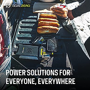 Goal Zero Venture 75 Portable Charger Power Bank 19200mAH 60W USB-C Power Delivery Port, 2 USB Outputs IP67 Rating 50 Lumens Flashlight