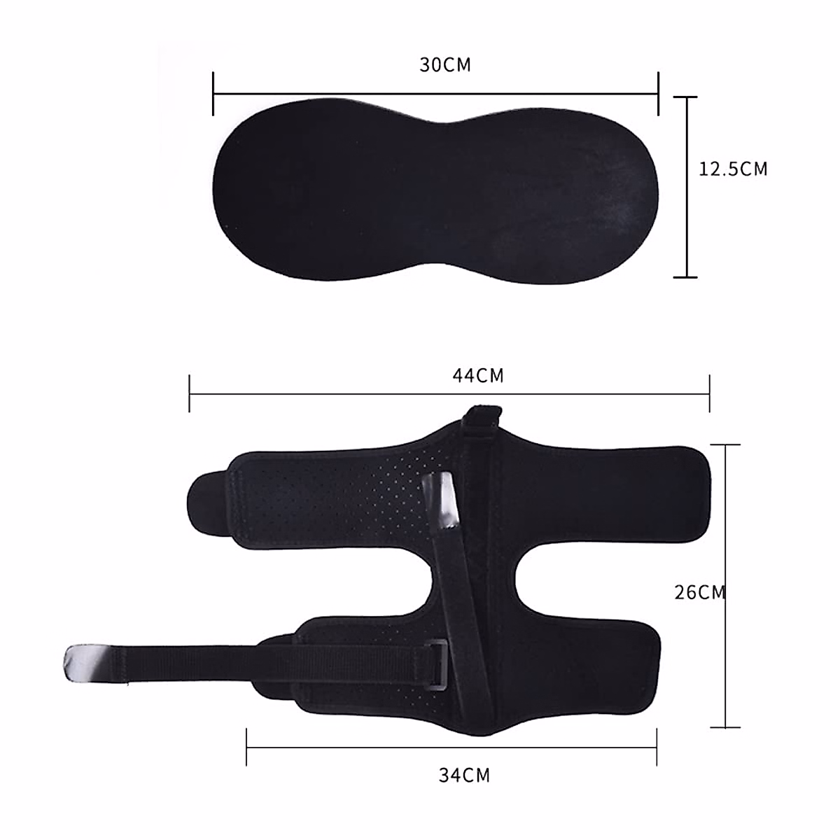 PENCHEN Foot Splint Brace Plantar Fasciitis Night Splint Drop Foot Orthotic Brace for Tendonitis Heel and Ankle Pain 1pc