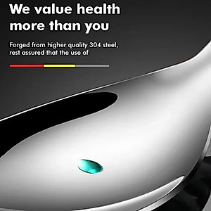 Thickened Stainless Steel Non-Stick Rice Spoon, Rice Cooker Spoon Paddle,Non Stick Heat Resistant Kitchen Works For Rice,Mashed Potato (2)