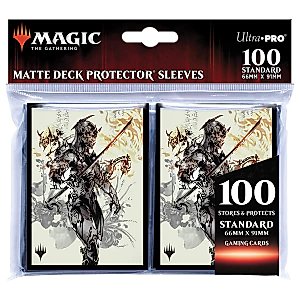 Ultra PRO Magic: The Gathering - Kamigawa Neon Dynasty 100ct Card Sleeves Featuring Satoru Umezawa - Protect Your Cards with ChromaFusion Technology and Always Be Ready for Battle