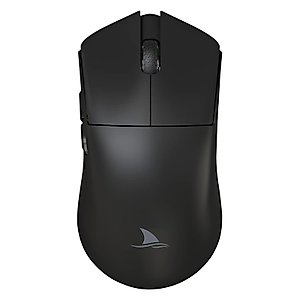 Darmoshark M3 Wireless Gaming Mouse,Tri-Mode 2.4G/USB-C/Bluetooth Mouse Up to 26000DPI,PAW3395 optical sensor Lightweight 58g,5 programmable button 500MAh Battery Life,Computer Mouse for Laptop,PC,Mac