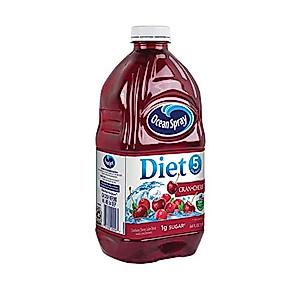 Ocean Spray Diet Cranberry Cherry Juice Drink, 64 Ounce