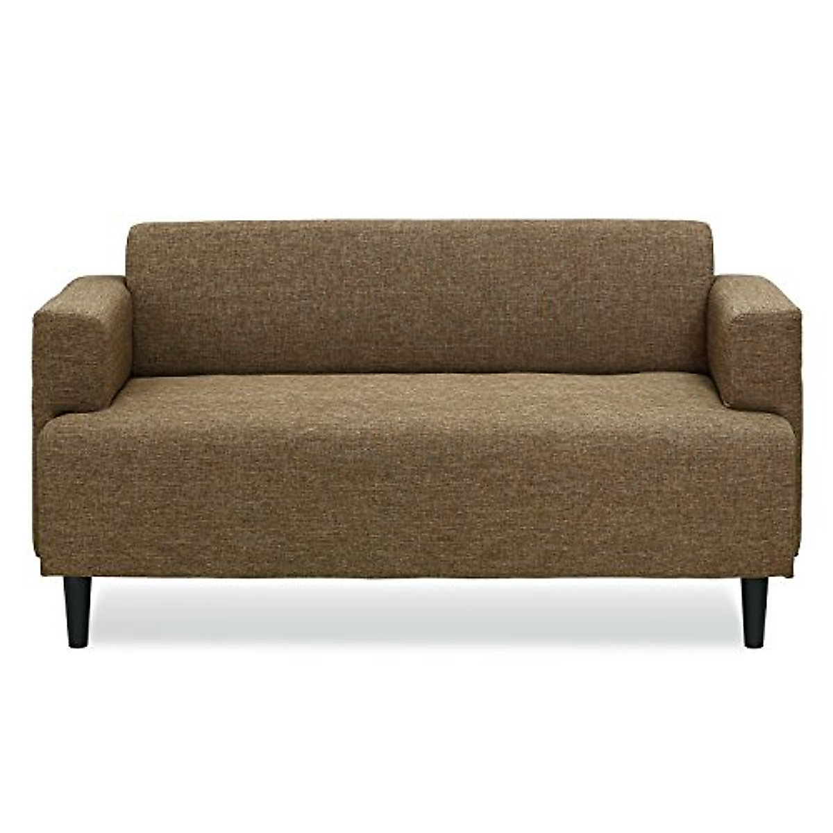 Furinno Simply Home Modern Fabric Sofa Bed, Brown