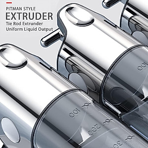 3 in 1 Bathroom Shampoo and Conditioner Dispenser with Waterproof Labels - Drill Free Shower Soap Dispenser Wall Mounted for Home Hotel RV | 3x17oz Refillable Bottles