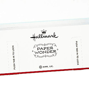 Hallmark Paper Wonder Pop Up Christmas Card Snow Globe (Woodland Creatures)