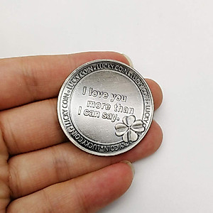 Lucky Love Coin I Love You Commemorative Coin, Commemorative Coin Lucky Love Words Romance Couple Collection Art Gifts Souvenir
