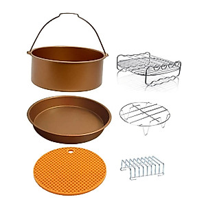 Unomor 1 Set 7 Barbecue Tool Grilling Accessories Outdoor BBQ Outdoor Accessories Air Fryer Barbecue Accessories Outdoor Griddle Grill Outdoor Grills Travel 12 Piece Set Metal