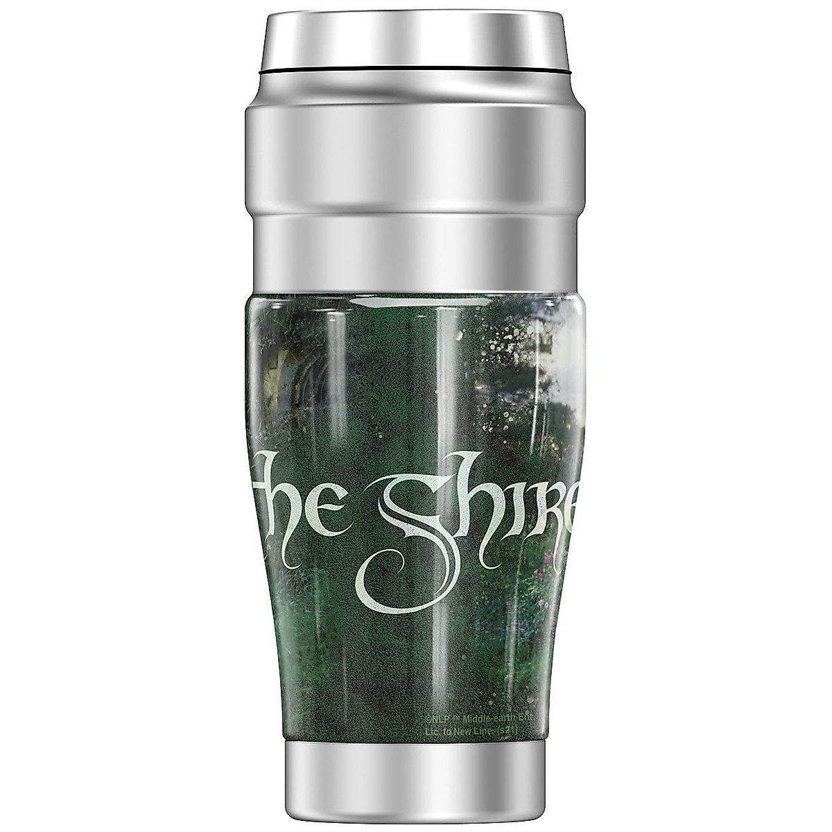 THERMOS The Lord of The Rings The Shire STAINLESS KING Stainless Steel Travel Tumbler, Vacuum insulated & Double Wall, 16oz