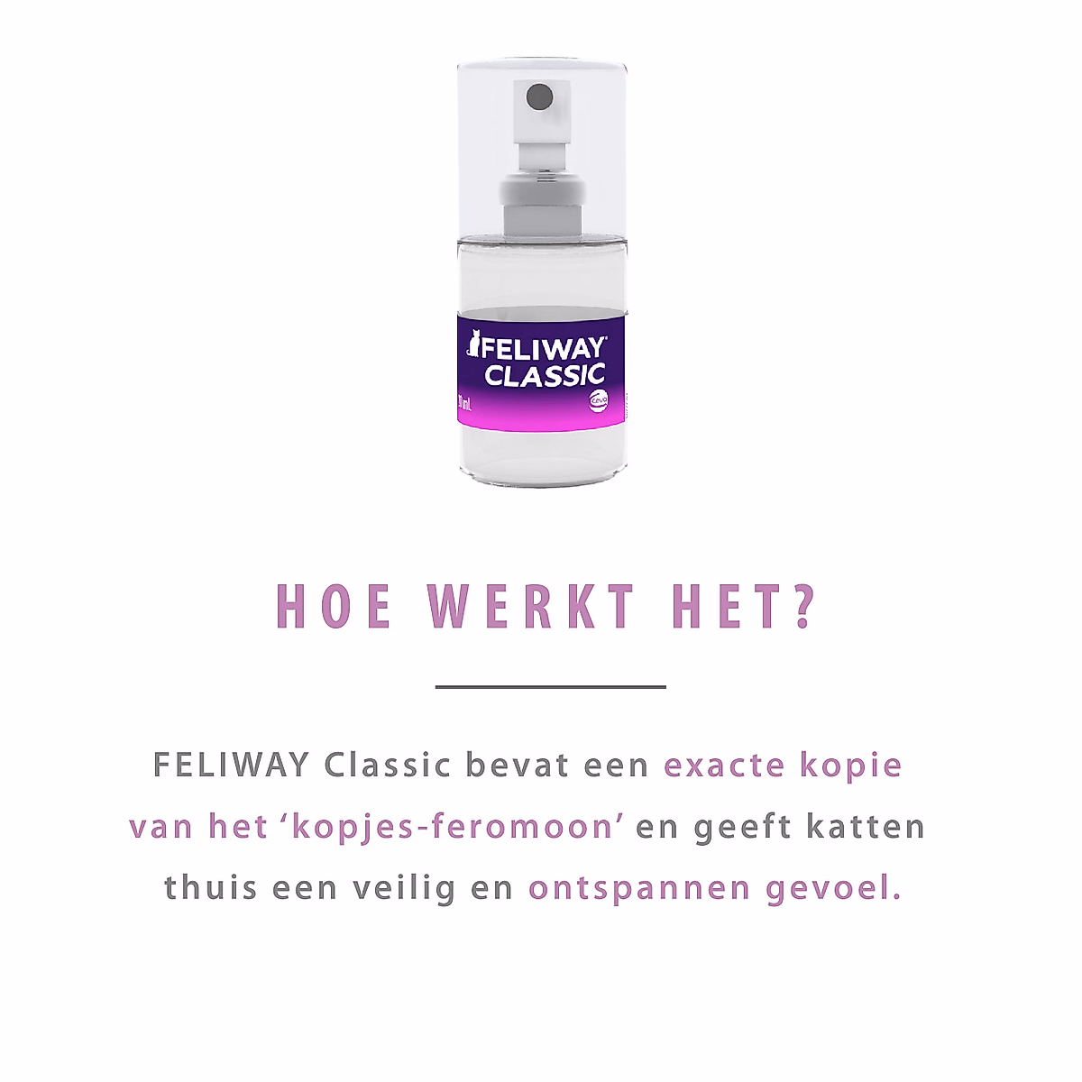 FELIWAY Classic Cat Calming Pheromone Travel Spray (20 mL)