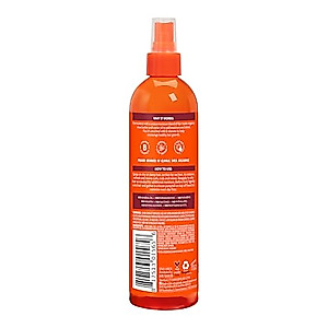 Cantu Comeback Curl Next Day Curl Revitalizer Mist with Shea Butter for Natural Hair, 12 fl oz (Packaging May Vary)