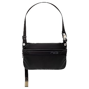 NIID Slim Sling Bag for Men, Anti Theft Crossbody Bag Small Waterproof Cross Body Sling Chest Bag Shoulder Backpack(Black)…