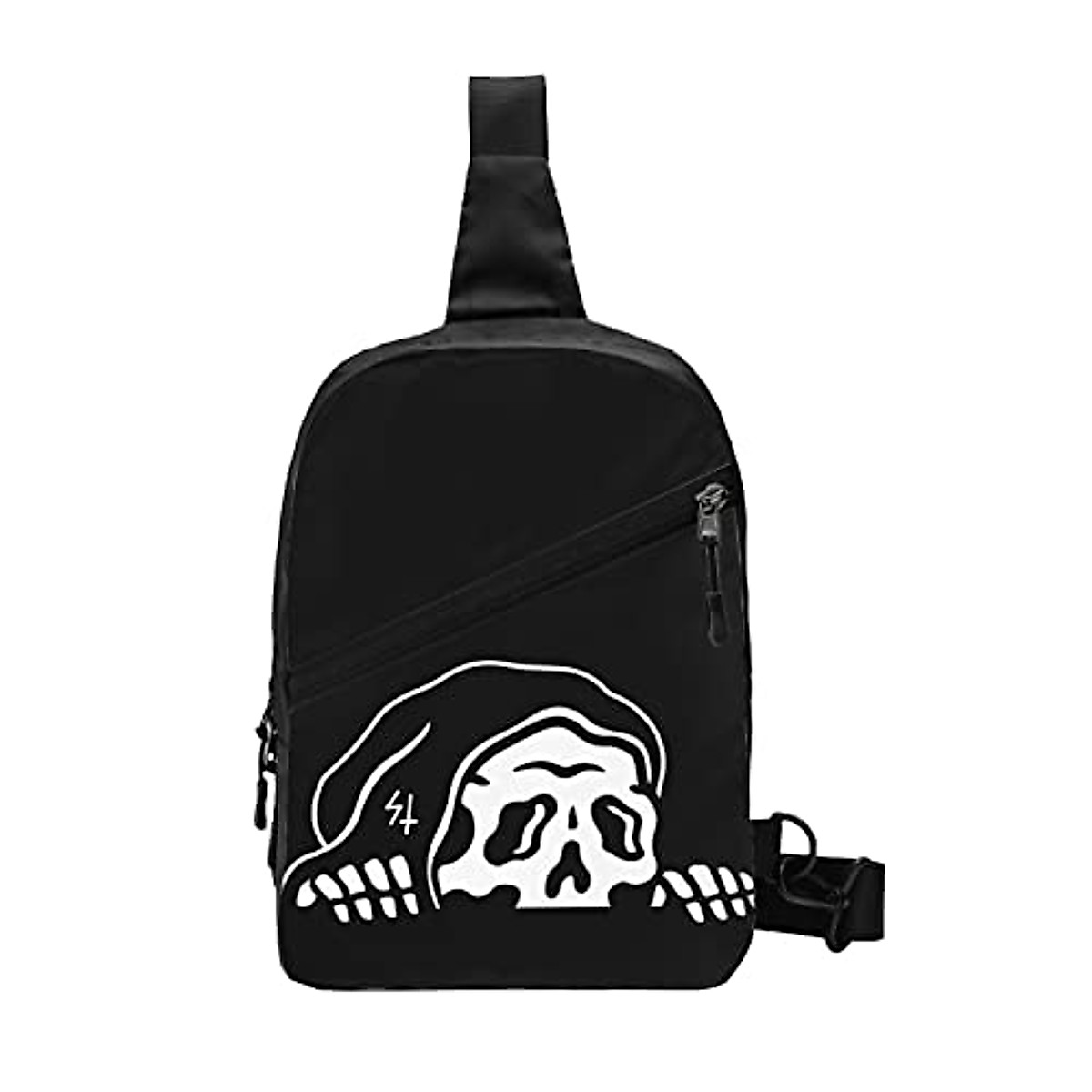 Lurking Class by Sketchy Tank Demons Sling Bag Chest Package Multipurpose Daypack Casual Crossbody Shoulder Backpack for Cycling Sports Travel Hiking