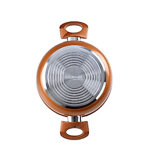 RAVELLI Italia Linea 20 Non Stick Dutch Oven, 5 Quart