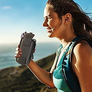 USA Gear Audio Glasses Case - Hard Glasses Case with Top Loading Design, Belt Loop, and Carabiner Compatible with Bose Alto Audio Sunglasses, Bose Rondo Bluetooth Glasses, and More Smart Glasses