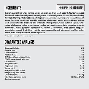 ORIJEN Fit and Trim Dry Cat Food, Grain Free Cat Food for Adult Cats, With WholePrey Ingredients, 4lb
