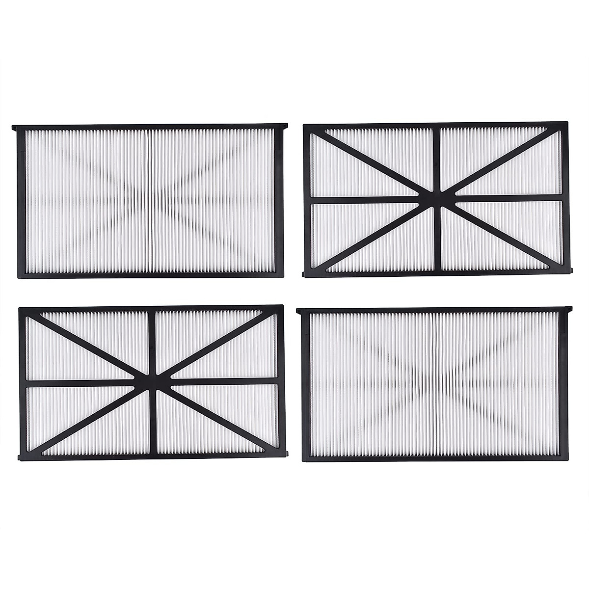 4 Pack RCX70101 Filter Cartridge Refill Kit fit for Hayward Tiger Shark Pool Vacuum Cleaners Maytronics