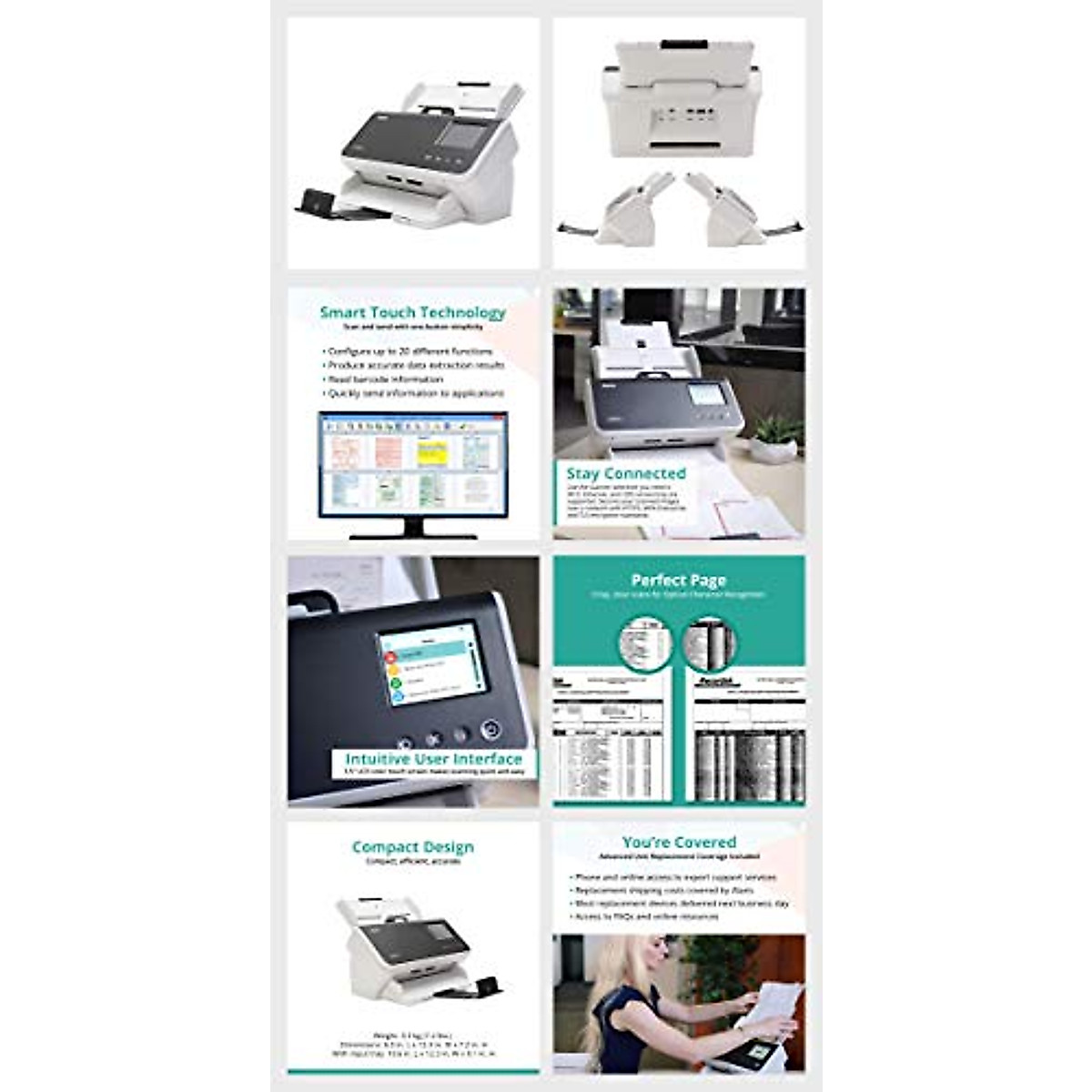 Kodak Alaris S2060W Cordless Sheetfed Scanner