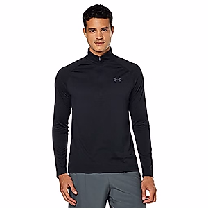 Under Armour Men's UA Tech ½ Zip Long Sleeve SM Black