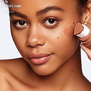 Kaja Blush - Cheeky Stamp | 7 Shades, Buildable & Blendable Shade with Heart-shaped Applicator, Sunkissed Finish, 07 Spicy, 0.17 Oz