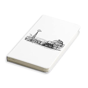 Black and White Farm Journal - House Notebook - Digital Journal