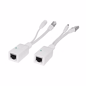 Premiertek PT-POE-GSPK GIGABIT PASSIVE POE INJECTOR AND SPLITTER KIT 9/48V White