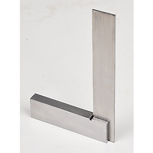 Fowler 52-432-246-0 Machinist Hardened Steel Square Set, 2", 3",4",and 6" Blade Size