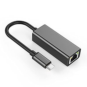 USB C to Ethernet Adapter, Xizoho RJ45 to USB Type-C Gigabit Ethernet LAN Network Adapter, Compatible with MacBook Pro, MacBook Air, iPad Pro, Surface, XPS and More