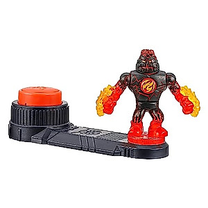 Akedo Legends of Powerstorm | Battle Giant Volcrag | Mini Battling Action Figure with Double Strike Armor | Ready, Fight, Split Strike.