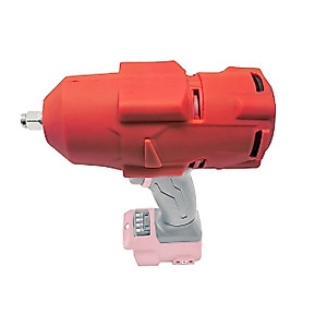 1pcs M18 Protective Boot 49-16-2767 High Torque Impact Wrench Boot, for Milwaukee M18 FUEL 1/2 High Torque Impact (2767-20) & ONEKEY Version (2863-20) red